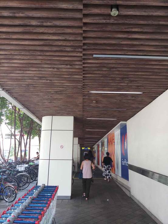 I-ceiling used in Singapore-Jiangsu Pivot New Decorative Materials Co.,Ltd.